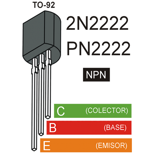 TRANSISTOR 2N2222 - AM ELECTRONIC Tienda electrónica Huancayo